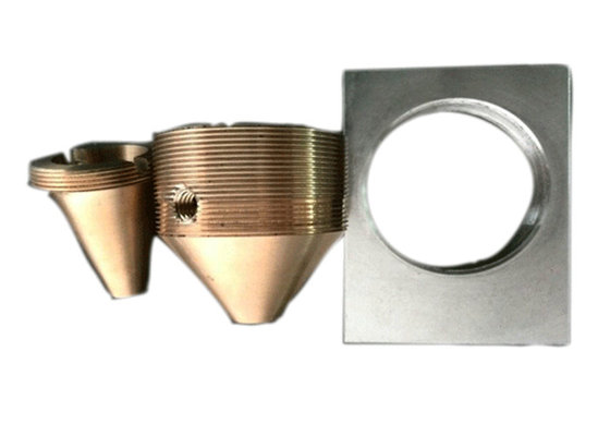 Power Coating  Customized KTL CNC Turning Copper Machined Parts